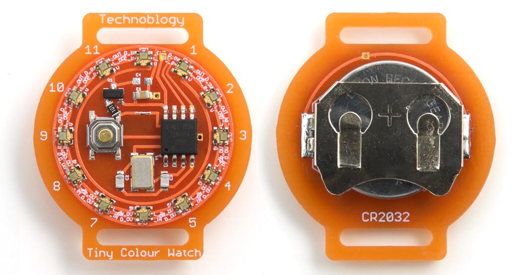 Technoblogy - Tiny Colour Watch