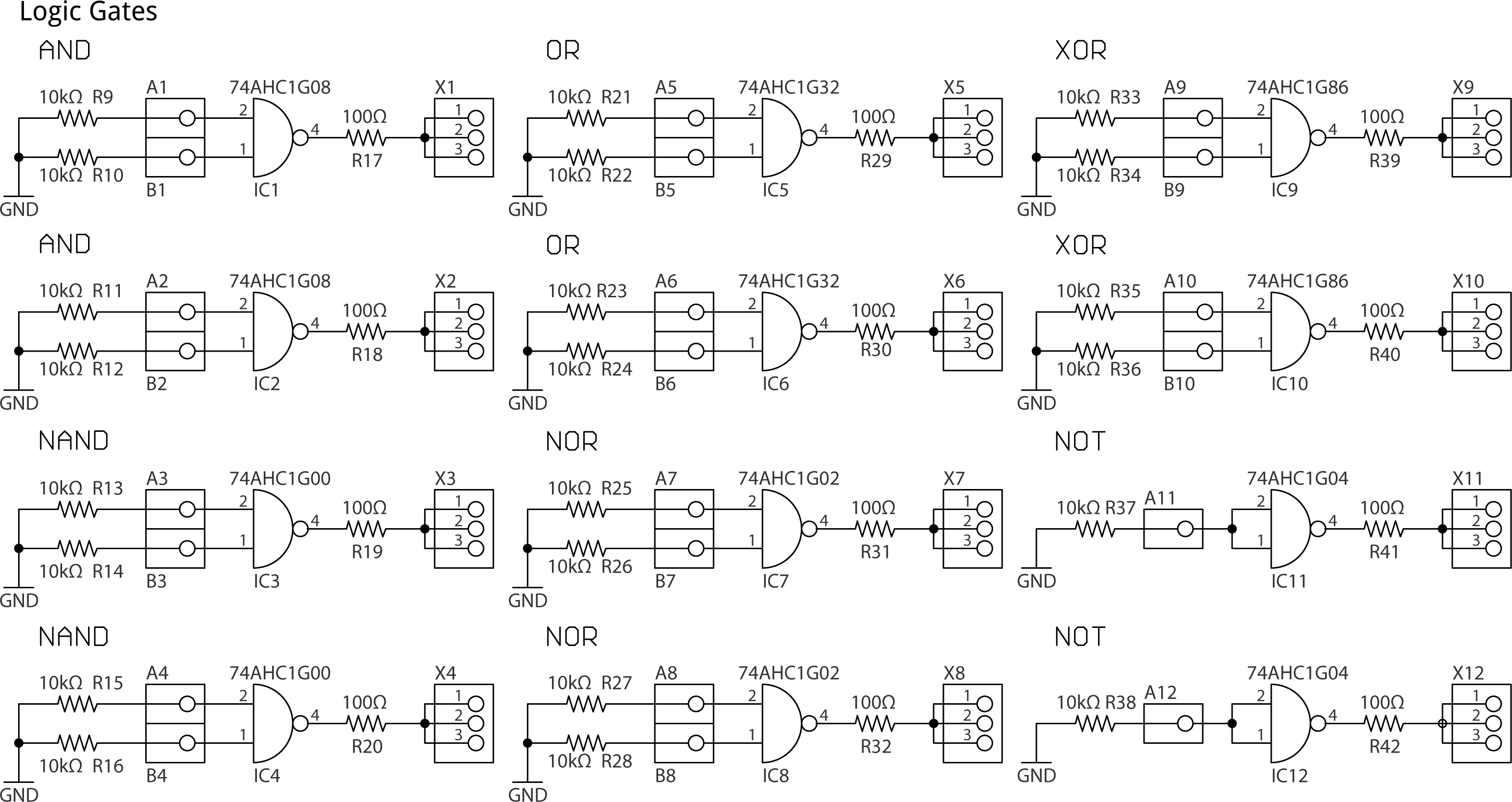 Technoblogy - Logic Lab 1G