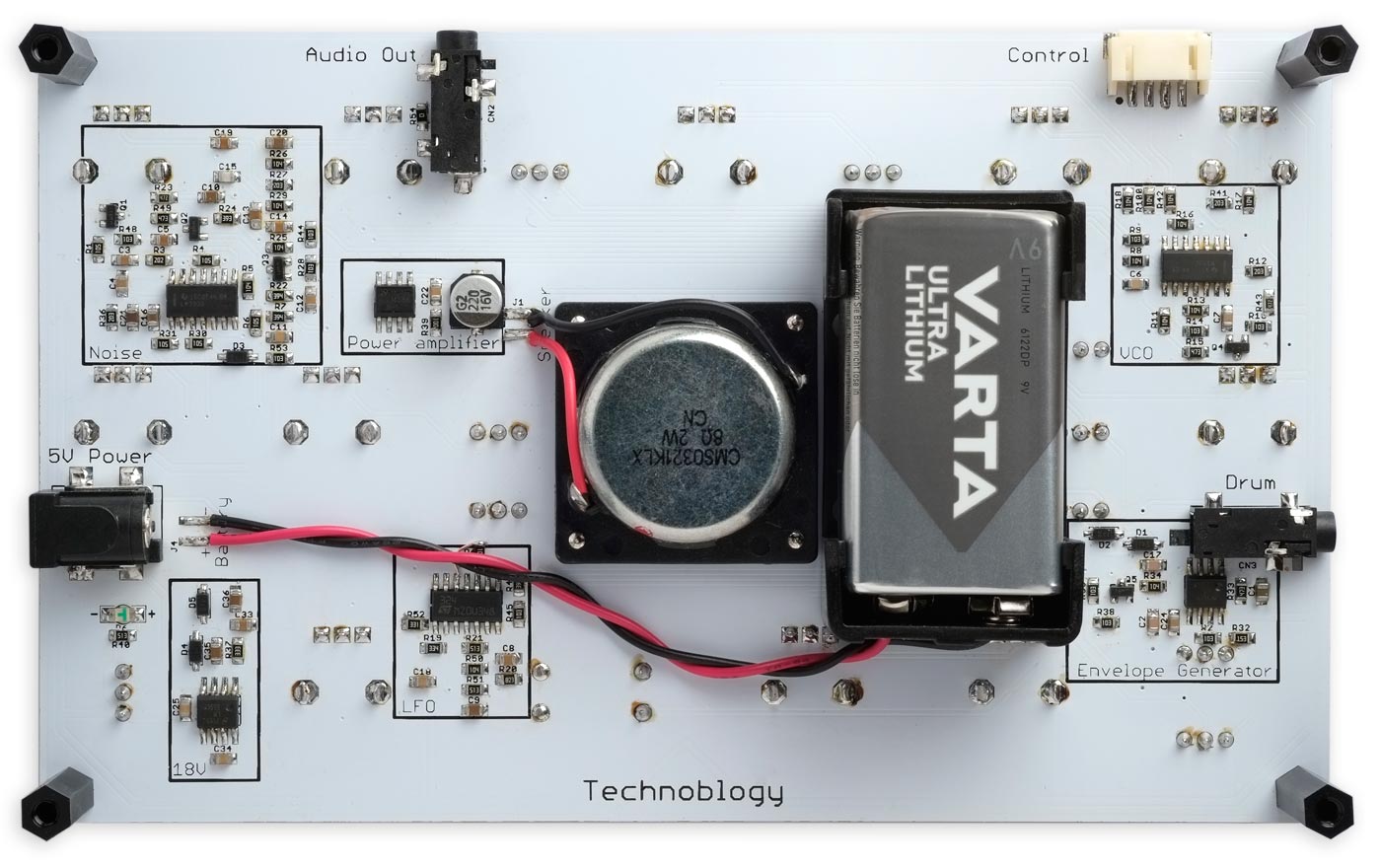 Technoblogy - Sound Lab - a Simple Analogue Synthesiser