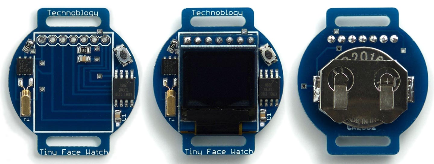 Technoblogy - Tiny Face Watch
