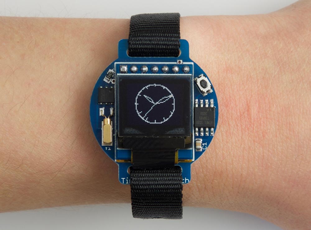 Technoblogy - Tiny Face Watch