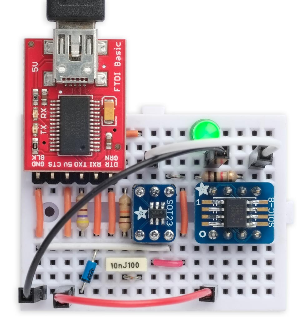 Technoblogy - Tiny UPDI-HV Programmer